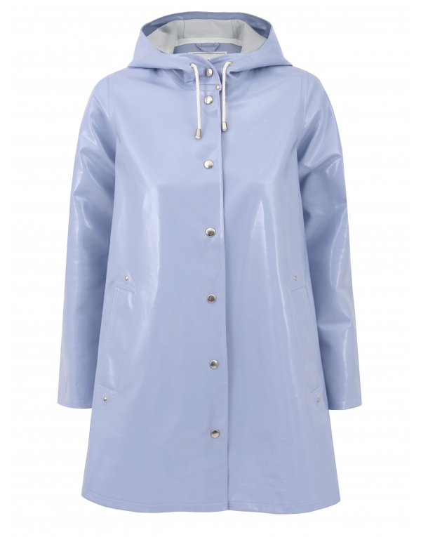 Damski płaszcz przeciwdeszczowy GRACE FLASH BABY BLUE - VANNSKJOLD